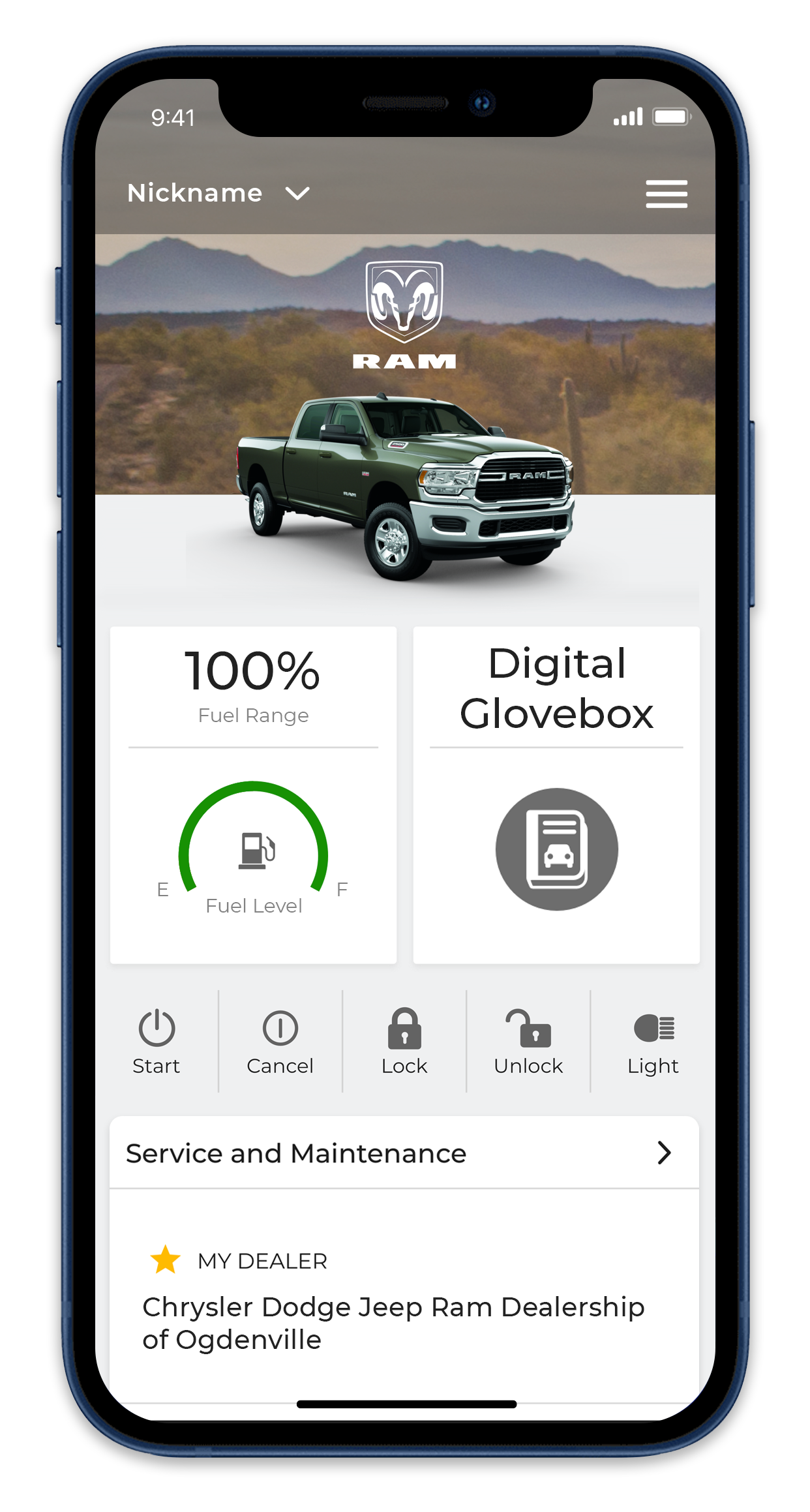 RAM Trial Information - SiriusXM Dealer Portal